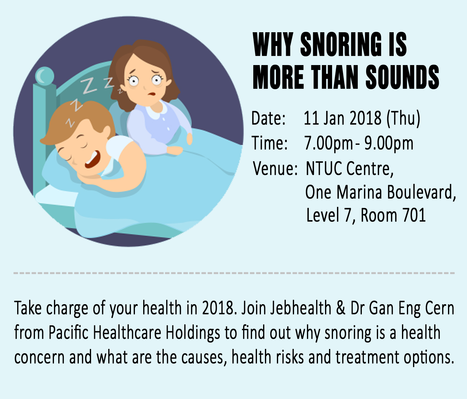 'Why snoring is more than just an annoying sound?' by Dr Gan Eng Cern ...